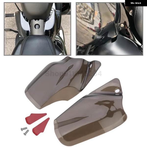 バイク ヒートシールド ABS スモークエアデフレクター モトクロス アクセサリー ハーレー スポーツスター 883 1200 フォーティーエイト 48 XL1200 04-21 カスタム パーツ アクセサリーHigh-concerned ...