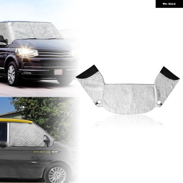 RV フロントガラス カバー VW T5/T6 UV フロントガラス スノーカバー キャンピングカーオーニングカバー フロントガラス サンシェード カスタム パーツ アクセサリーProduct application scenarios:O...
