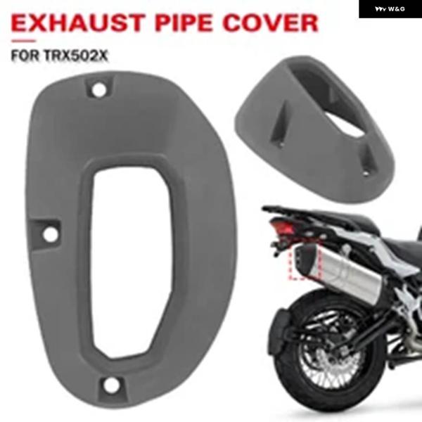 オートバイ 排気ガード プロテクター リアマフラー 装飾 シェルチップカバー ベネリ TRK502X BJ500GS-A X TRK502 X カスタム パーツ アクセサリーProtective parts:Exhausts &amp;am...
