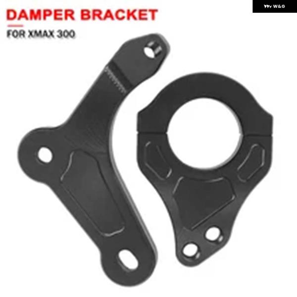 ヤマハ X-MAX300 XMAX 2018-2024 2025 オートバイ 調整可能ステアリング ダンパー スタビライザー ブラケット マウント キット カスタム パーツ アクセサリーHigh-concerned chemical:Non...