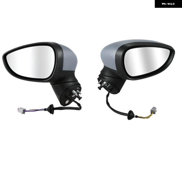 FORD FIESTA MK7 2008 - 2012 電動ウィングミラー プライム仕上げ カスタム パーツ アクセサリーHigh-concerned chemical:NoneOrigin:Mainland ChinaSpecificat...