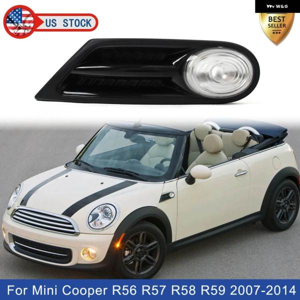 2007-15 ミニクーパー R55 R56 R57 R58 R59 運転席側 インジケーター マーカーライト カスタム パーツ アクセサリーHigh-concerned chemical:NoneVoltage:12 VOrigin:Ma...