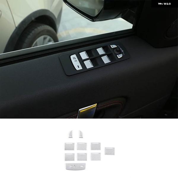 ジャガー/ ランドローバー ディスカバリースポーツ/ディスカバリースポーツ アップロードウィンドウキースティック カーウィンドウ コントロール キースティック アロイシルバー カスタム パーツ アクセサリーHigh-concerned ch...