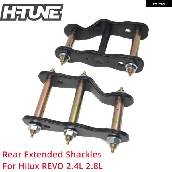 2インチリアサスペンション スプリング 延長 グリスアップシャックルリフトキット ハイラックス REVO 2.4L 2.8L 2015 カスタム パーツ アクセサリーHigh-concerned chemical:NoneOther Par...