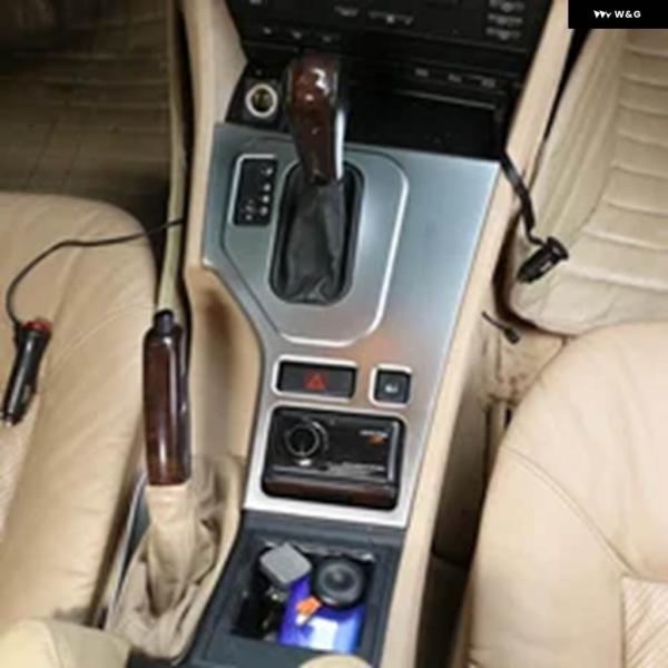 1998-2001 BMW 5シリーズ E39 センター シフター パネル トリム フレーム 車内内装 トリム ABS素材 シフター パネル フレーム カスタム パーツ アクセサリーHigh-concerned chemical:NoneI...