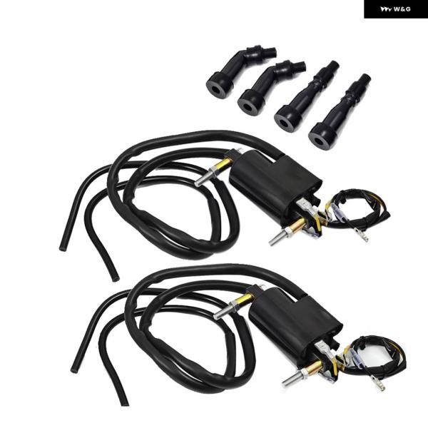 イグニッション コイルキャップ 4個セット GS550 GS650 GS750 850 1000 1100 カワサキ KZ400 650 750 900 1000 33410-45012 カスタム パーツ アクセサリーHigh-concer...