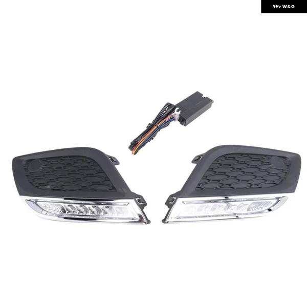 車 デイタイム ランニングライト LED DRLデイライト調光機能付きメッキ スタイル ボルボ XC60 2011-2013アクセサリーP カスタム パーツ アクセサリーHigh-concerned chemical:NoneType:Wo...