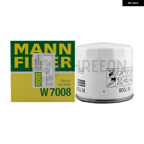 MANN FILTER W7008 オイル フィルター ボルボ C30 S40 V60FORD FIESTA FOCUS ESCORT ECOSPORT MONDEO 30731879 G2MJ6731BA EM5G6714AA カスタム ...