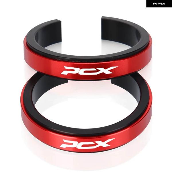 ホンダ PC X 125 150 160 2010-2023 41-44MMPC X125PC X150PC X160 フロントサスペンション ショック アブソーバー 補助調整リング カスタム パーツ アクセサリーProtective pa...