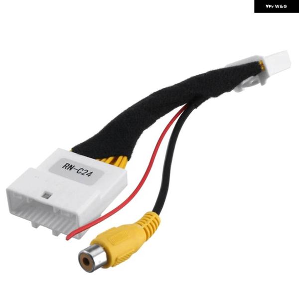 車用24ピンビデオ入力スイッチ バック パーキング カメラ RCA アダプター ケーブル ルノー ステップウェイ ヴィヴァロ ダチア サンデロ クリオ 4 カスタム パーツ アクセサリーHigh-concerned chemical:Non...