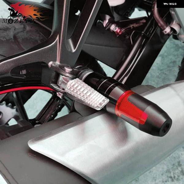 排気 スライダー クラッシュ パッド プロテクター スズキ V-STORM 800 1050 DE VSTROM 800DE 1050DE 2023 - 2025 バイク 転倒防止 カスタム パーツ アクセサリーProtective par...