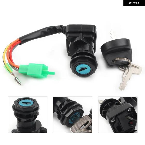 バイク イグニッション キー スイッチ スズキ LT-F300F LTF300F キング クワッド 4WD 1999/02/01 37110-19B02 37110-19B01 カスタム パーツ アクセサリーProtective parts...