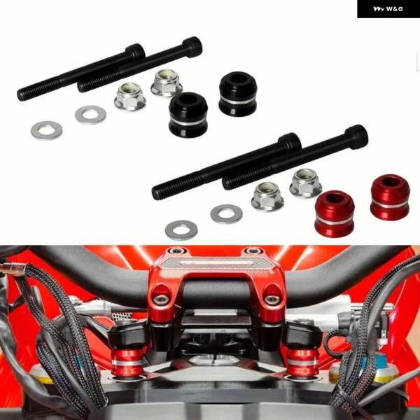 ハンドルバー スペーサー ライザー アダプター ドゥカティ MONSTER 795 796 797 936 937 PLUS US 800 821 DARK BRASIL USA THAILAND STRIPES カスタム パーツ アクセサ...