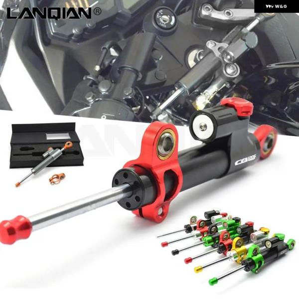 ホンダ HORNET 600 CB600F 1998-2014 2000 2005/10/01 CNC オートバイ ダンパー ステアリング スタビライズ 安全 制御 カスタム パーツ アクセサリーProtective parts:Other...