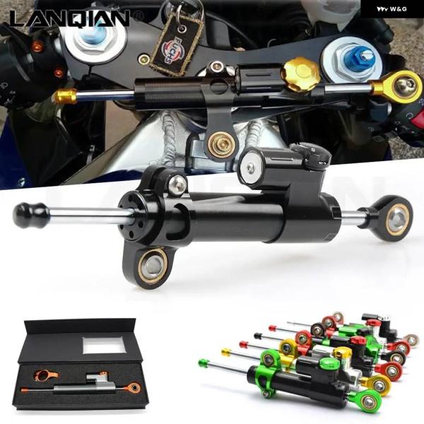 オートバイ ダンパー スタビライザーステアリングリバース安全 制御 ヤマハ R6 YZF 600R/YZF 600R THUNDERCAT FZ600 TRX850 カスタム パーツ アクセサリーProtective parts:Other...