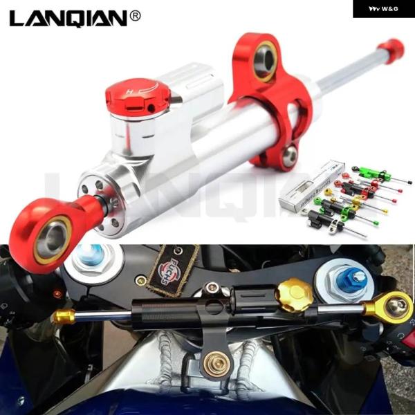 オートバイ ダンパー スタビライザーステアリングリバース安全 制御 ヤマハ FJR 1300 FZ1 FAZER R6S カナダ バージョン R6S USA バージョン カスタム パーツ アクセサリーProtective parts:Oth...