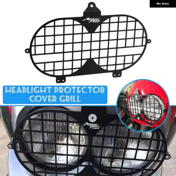 ホンダ XRV750 アフリカツイン 1997-1998-1999-2000-2001-2002 XRV 750 バイク ヘッドライト グリル ガード カバー プロテクター カスタム パーツ アクセサリーHigh-concerned che...