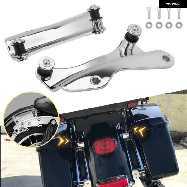 オートバイ クローム4点ドッキングハードウェアキット ハーレー ツーリング ロードキング ウルトラリミテッド ロードグライド ストリートグライド 2014年以降 カスタム パーツ アクセサリーProtective parts:OtherHi...