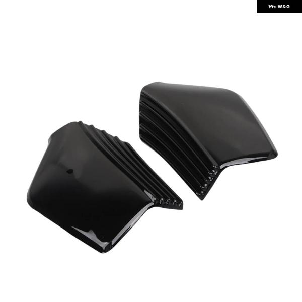 グロスブラック バイク ミラー バックアクセント ホンダ ゴールドウィング ALL 1988-2000 GL1500 GL1500SE GL1500A ASPENCADE GL1500I INTERSTATE カスタム パーツ アクセサリー...