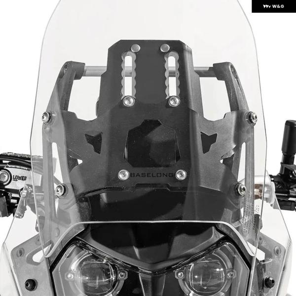 ヤマハ テネレ700 TENERE700 RALLY WORLD RAID 2019 - 2025 バイク アクセサリー 60MM ライザー ウインドシールド調整 ブラケット カスタム パーツ アクセサリーProtective parts:...