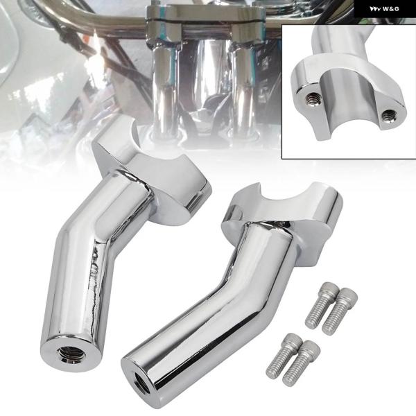 4インチ トール プルバック ハンドルバー ライザー ソフテイル ダイナ スーパーグライド ローライダー スポーツスター XL/XLH 883 1200 クローム CNC アルミ カスタム パーツ アクセサリーHigh-concerned ...
