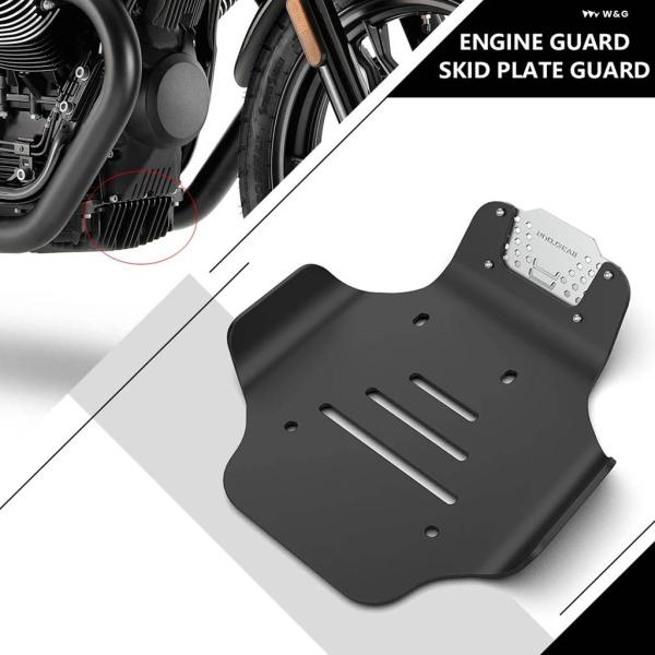 MOTO GUZZI V7 850 STONE V7 850 SPECIAL CUSTOM V9 2020 - 2024 バイク エンジン ボトムカバー バンパー ガードスキッドプレート カスタム パーツ アクセサリーHigh-concer...