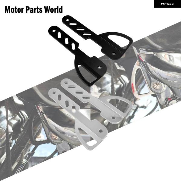 オートバイ フロントタイダウン ブラケット フォーク マウント ホルダー ハーレー ツーリング エレクトラ ストリートグライド ロードキング ウルトラリミテッド 1993-2023 カスタム パーツ アクセサリーProtective par...