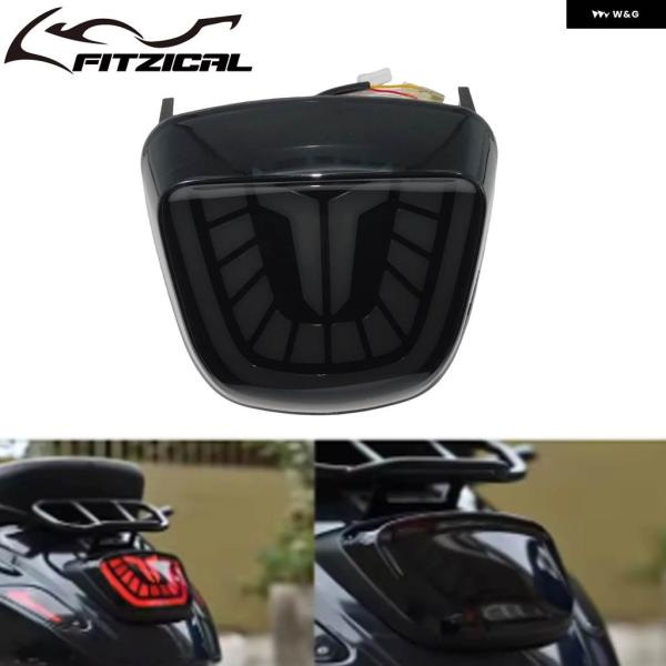 バイク リアLED テールライト LEDブレーキウィンカー ロープロファイル テールライト VESPA SPRINT PRIMAVERA 50 125 150 2020-2025 カスタム パーツ アクセサリーHigh-concerned ...