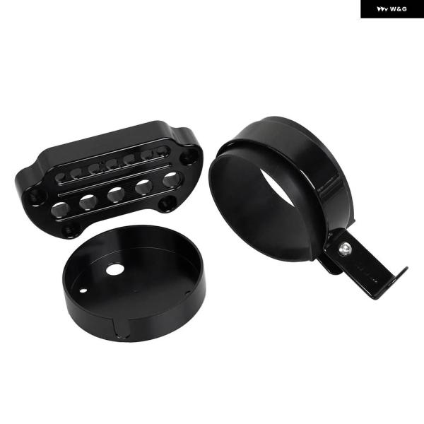 サイド マウント スピード メーター 再配置 ブラケット ハンドルバー クランプキット 付き スポーツスター アイアン 883 1200 XL1200C フォーティーエイト XL1200X カスタム パーツ アクセサリーHigh-conce...