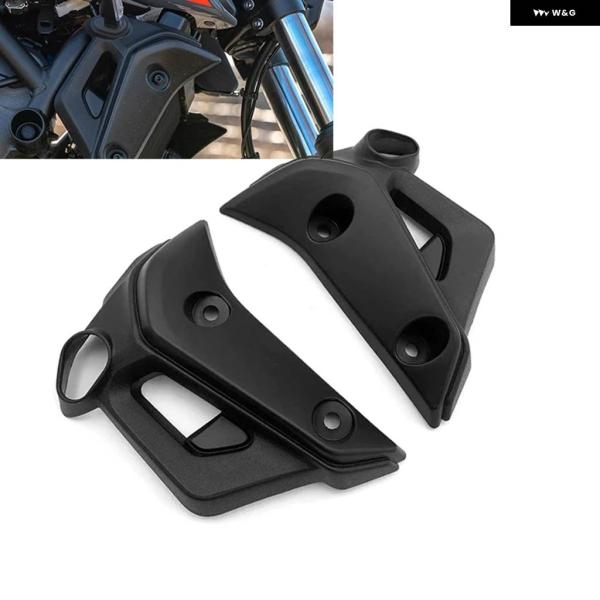 2021 - 23 オートバイ フェアリング パーツ ラジエーター カバー フレーム サイド パネル 左右 ヤマハ FZ07 MT07 2021-2024 カスタム パーツ アクセサリーProtective parts:Frame Prot...