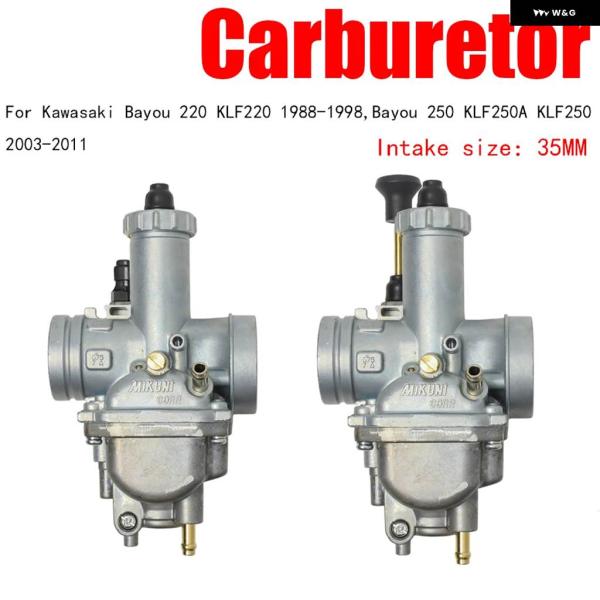 カワサキ バイユー220 KLF220 1988-1998 バイユー250 KLF250A KLF250 2003-2011 オートバイ キャブレター カスタム パーツ アクセサリーHigh-concerned chemical:NoneM...