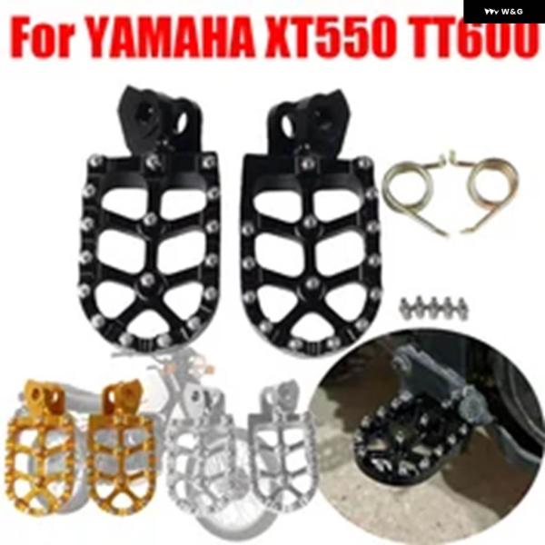 ヤマハ XT550 XT550 TT600 TT 600 バイク アクセサリー フットレスト フットペグ フットレスト ペダル バイク 部品 カスタム パーツ アクセサリーHigh-concerned chemical:NoneYear:2...