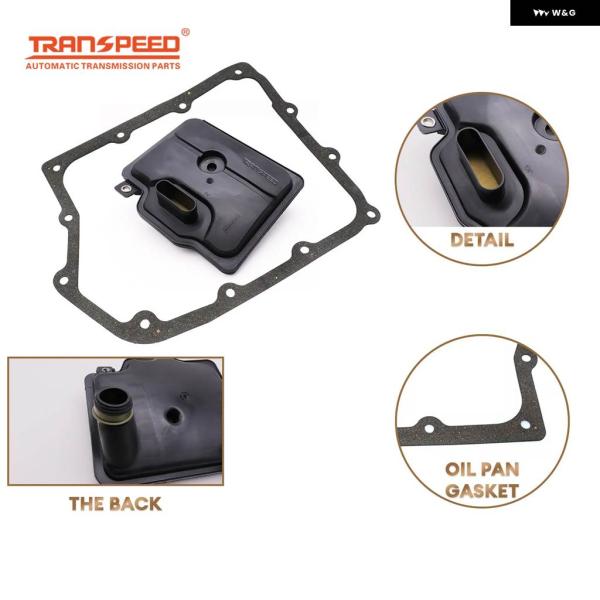 トランスピード 62TE オートトランス ミッション オイル フィルター 168018555AA 05078555AA ダッジ クライスラー RAM用オイルパンガスケット 2008-2016 カスタム パーツ アクセサリーHigh-conc...