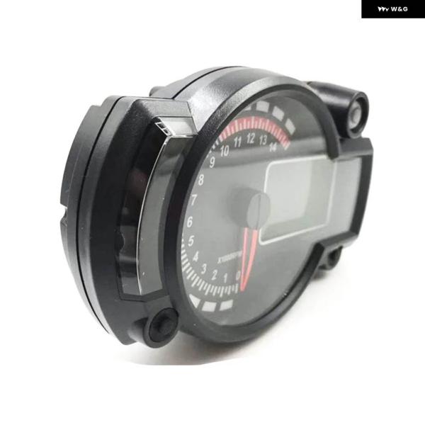 オートバイ スピード メーター 299 KMH MPH 7 カラー 14000RPM タコメーター ATV クアッドフレンジー 汎用 デジタルスピード メーター カスタム パーツ アクセサリーHigh-concerned chemical:...