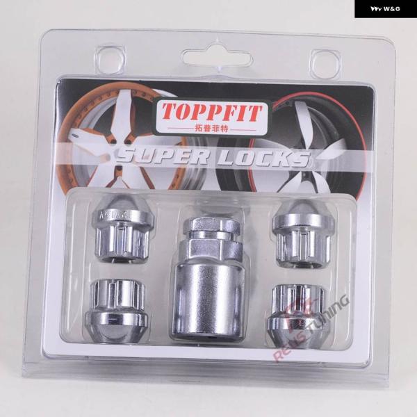 M12X1.5 M12X1.25 4PC S 22MMカーホイールリムロックナットロックラグナットキー付き カスタム パーツ アクセサリーHigh-concerned chemical:NoneSpecial Features:car wh...