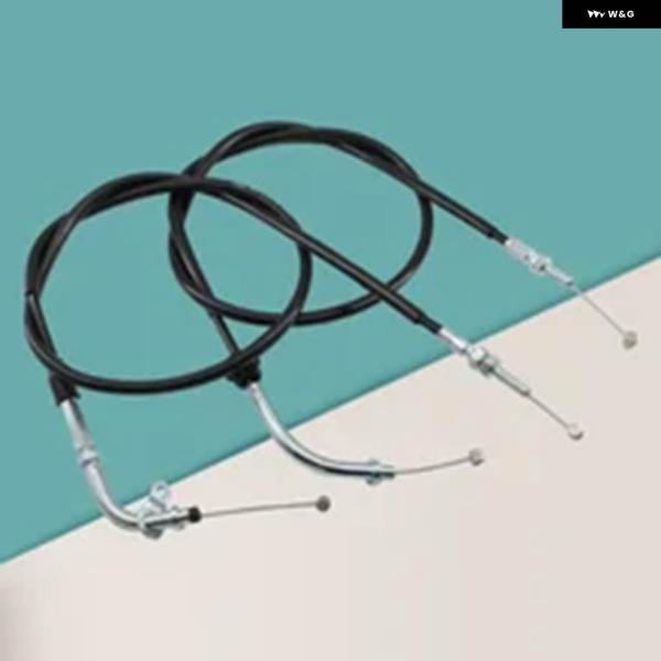 スロットル ケーブル ヤマハ YBR125 YB125 YBR YB 125 YB125Z YB125G スロットルオイル ケーブル が2本別々ダブルスロットルラインに並んで カスタム パーツ アクセサリーOrigin:Mainland C...