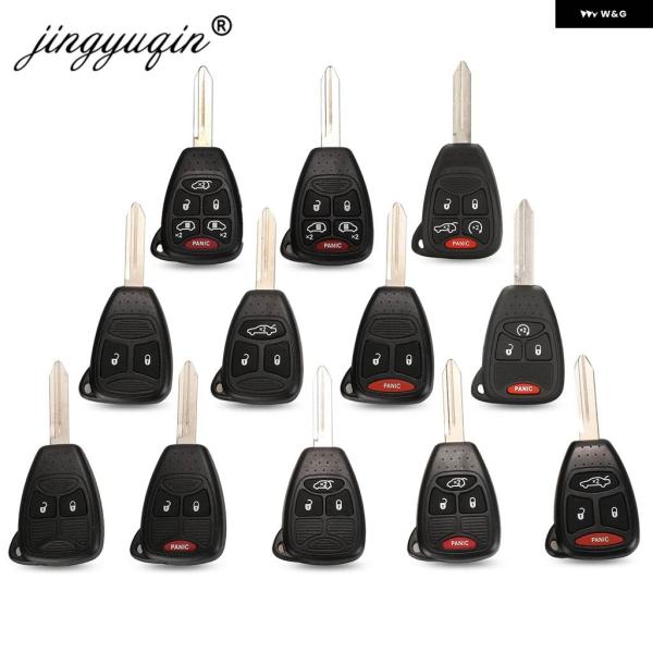 キーシェルケース 2/3/4/5/6 ボタン クライスラー パシフィカ アスペン 300 ダッジ ラム キャラバン ジープ コマンダー グランド チェロキー カスタム パーツ アクセサリーHigh-concerned chemical:No...