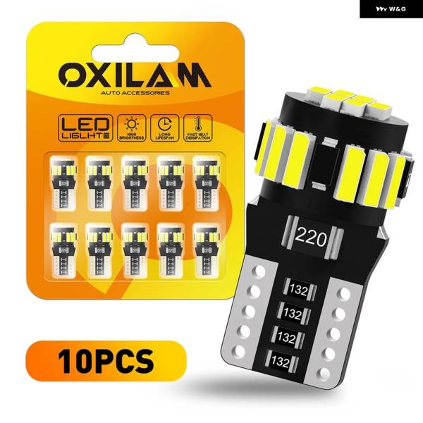 10X W5W T10 LED ライト CANBUS 194 LED バルブ パーキング 位置 信号ランプ メルセデス ベンツ W203 W211 W204 W210 W124 W212 W202 W205 カスタム パーツ アクセサリーH...
