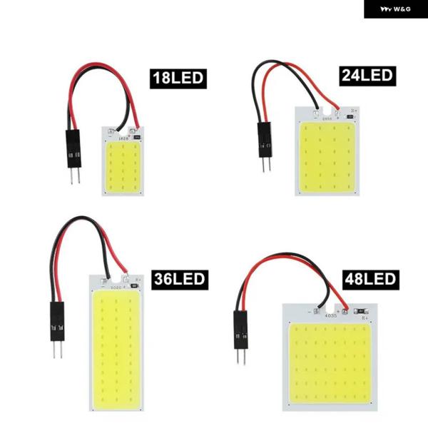 C5W BA9S LED 電球 C10W FESTOON 31MM 36MM 39MM 42MM T10 W5W ライト COB 12V 白車内ドーム 読み込み トランク ランプ カスタム パーツ アクセサリーHigh-concerned ...