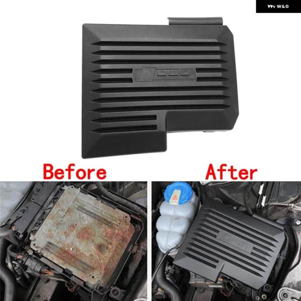 アウディ A4 B9 8W A5 2017-2019 エンジン ダストカバー ボンネット 装飾 コンピュータボード トリム 電子 制御 ユニット キャップ カスタム パーツ アクセサリーSpecial Features:Protect yo...