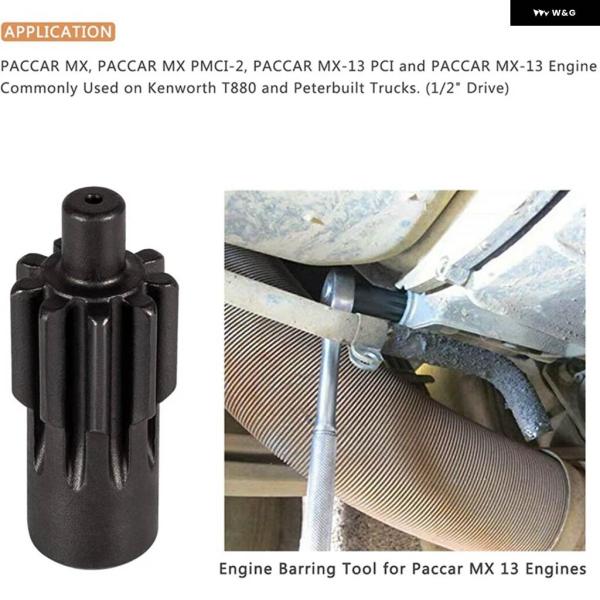 エンジンバーリングツール MX 13 エンジン PACCAR KENWORTH T880 トラック PETERBILT 1453158PE 1453158 カスタム パーツ アクセサリーHigh-concerned chemical:Non...