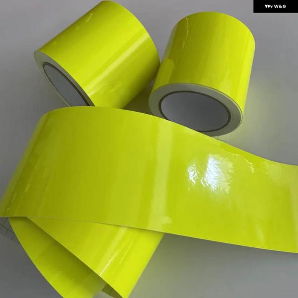 幅10CM ネオン蛍光イエロービニールカーラップフィルムシートロール エアリリーステクノロジー搭載 カスタム パーツ アクセサリーCategory:StickersType Of Sticker:Car BodyPackaging:Come...