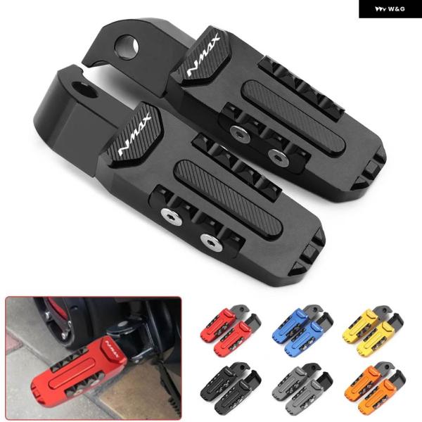 ヤマハ NMAX N-MAX 125 155 2015 2016 2017-2025 1ペア バイク リアフットペグ レスト ペダル フットペグ カスタム パーツ アクセサリーProtective parts:OtherHigh-conce...