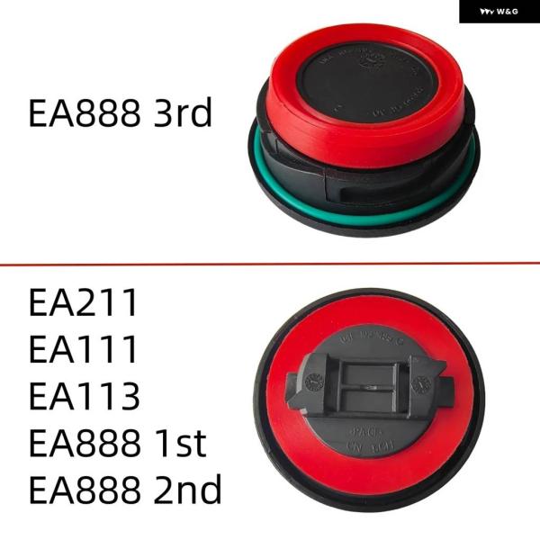 オイルフィラーキャップゴムシールガスケット EA888 EA211 EA111 EA113 アウディ A1 S1 A3 A4 A5 A6 A7 A8 S3 S4 S5 C6 C7 S7 S8 Q2 Q3 Q5 Q7 カスタム パーツ アクセ...