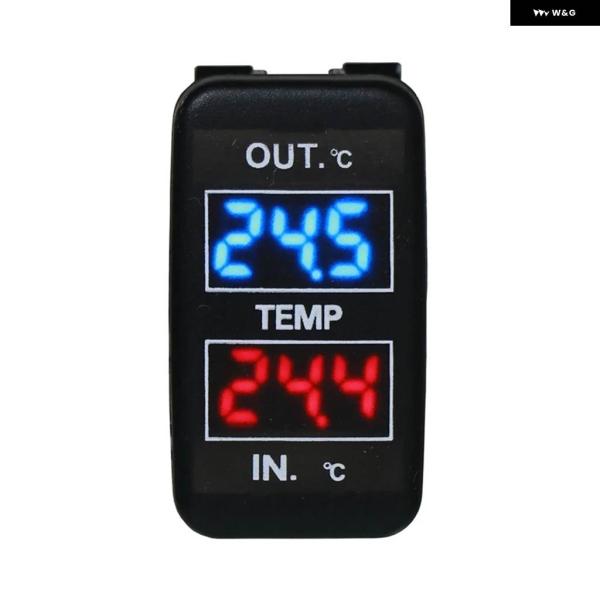 車内外のデュアル温度表示 デュアル温度センサー トヨタ カローラ レイツ プラド プリウス カスタム パーツ アクセサリーHigh-concerned chemical:NoneOrigin:Mainland ChinaOperating ...