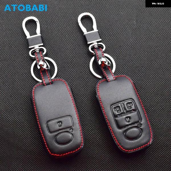 レザーカーキーケース ダイハツ ロッキー タント トヨタ ライズ ゴム製 2020 2 4ボタン スマートリモコン プロテクターカバー カスタム パーツ アクセサリーHigh-concerned chemical:NoneBrand Nam...