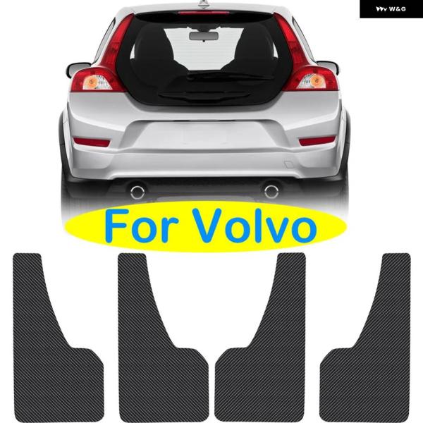 カーボン カーフェンダー フロント リアセット マッドフラップ ボルボ XC90 S60 XC60 V40 S90 V50 V60 S40 V70 V90 XC70 C30 C70 XC40 カスタム パーツ アクセサリーSpecial F...
