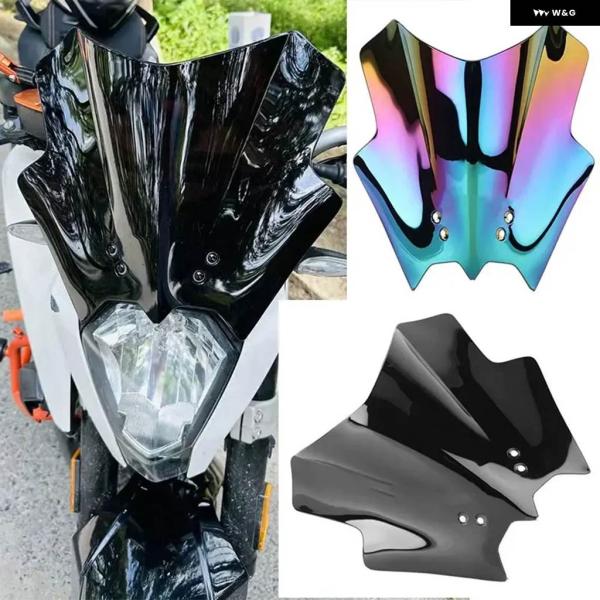 KTM DUKE 125 200 390 2012 - 16 オートバイ ウィンドスクリーン スクリーン ウィンドデフレクター ウィンドシールド カスタム パーツ アクセサリーHigh-concerned chemical:NoneMoto...