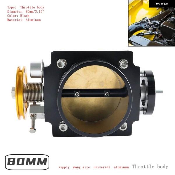 80MM スロットルボディ 3インチ マスタング ホンダ インテーク マニホールド ビレット カスタム パーツ アクセサリーHigh-concerned chemical:NoneOther Part Number:Throttle Bod...