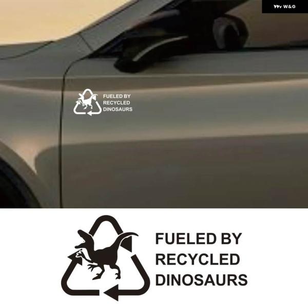 リサイクル恐竜 デカール ステッカー 車趣味ウィンドウ デカール トラック デカール 製 カスタム パーツ アクセサリーHigh-concerned chemical:NoneCategory:PVCType Of Sticker:Car ...
